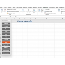 Excel VBA - Créer un Menu de navigation via un Userform